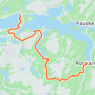 Midnattsolrittet 2024, Tverlandet-Rognan | 88.0 km Cycling Route on Strava