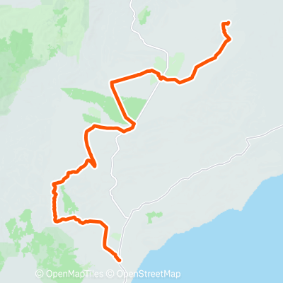 Day 2: Waiau to Amberley | 119.4 km Cycling Route on Strava
