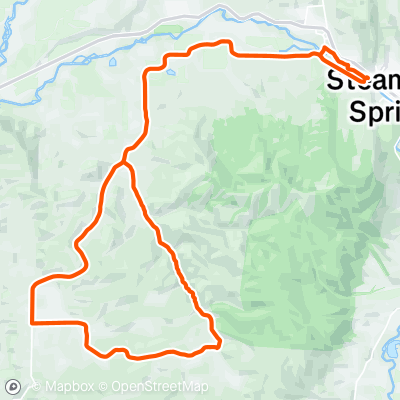 Cow Creek Recon | 24.7 mi Cycling Route on Strava