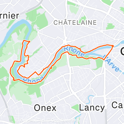 Rhône River Loop (undefined) | 8.2 mi Hiking Trail on Strava