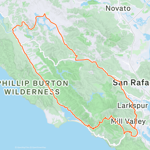 Studio Velo Point Reyes Loop | 96.1 km Road Cycling Route on Strava