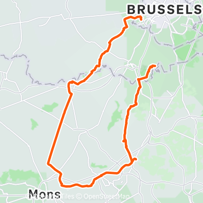 Mons | 110.9 km Cycling Route on Strava