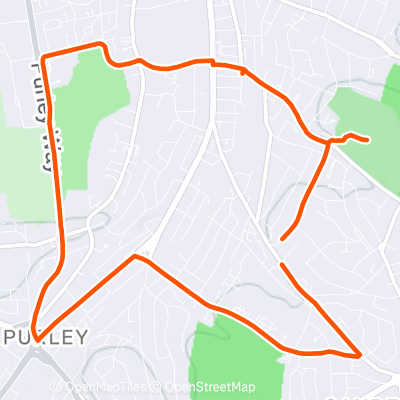 Hill running Sanderstead | 6.3 mi Running Route on Strava