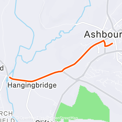 Ashbourne 5km Bus Run | 5.1 km Running Route on Strava