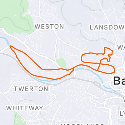 Bath 10k | 10.0 km Running Route on Strava