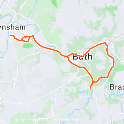 Bath Two Tunnels Circuit | 24.3 mi Cycling Route on Strava