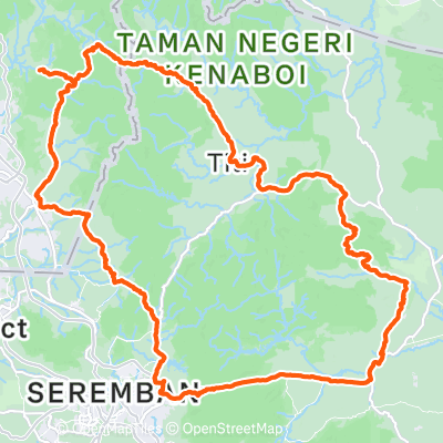BT14 Pilah Short Loop 207k | 207.7 km Cycling Route on Strava