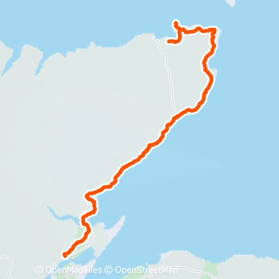 NC500 Day 5 - JOG to Alness | 199.7 km Cycling Route on Strava