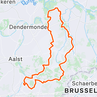 82km Temse | 81.9 km Cycling Route on Strava