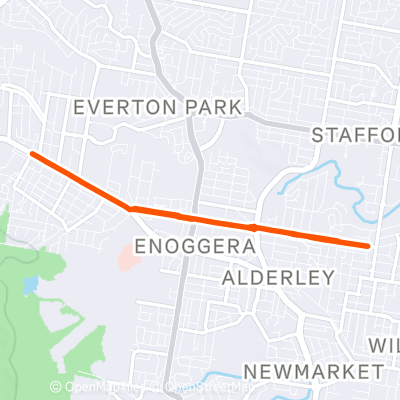 Raymont Road to Samford Road past Big W 10km | 9.4 km Running Route on ...