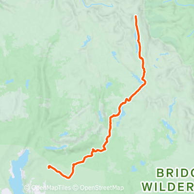 Titcomb Basin | 33.5 mi Hiking Trail on Strava