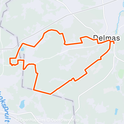 Delmas 50 / 60km | 61.3 km Cycling Route on Strava