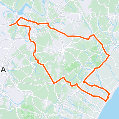 ポスト巡り | 100.0 km Cycling Route on Strava