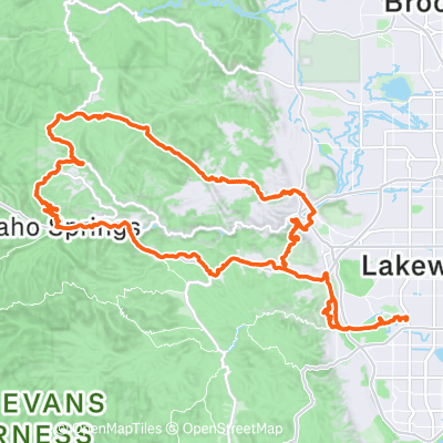 Denver 3k | 142.7 km Cycling Route on Strava