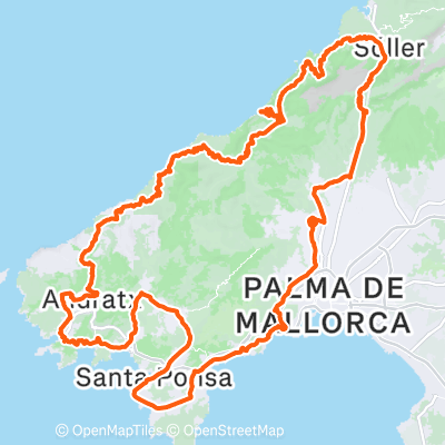 Mallorca day 1 | 102.1 mi Cycling Route on Strava