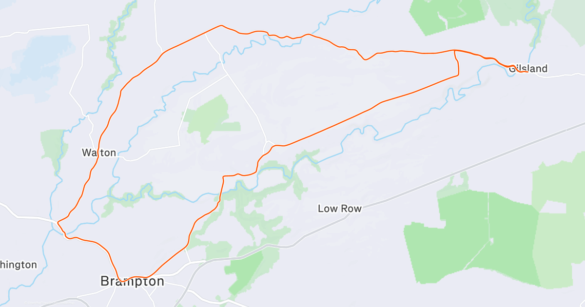 Local loop before forecast rain | Strava