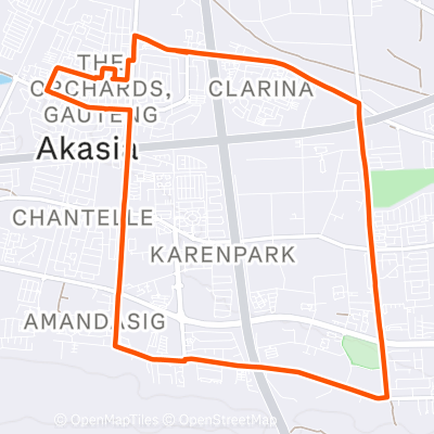 ALBIE VAN WYK | 16.6 km Cycling Route on Strava