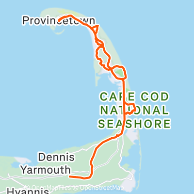 Cape Cod Rail Trail / Nauset Marsh Rail Trail to PTown and back. | 87.4 ...