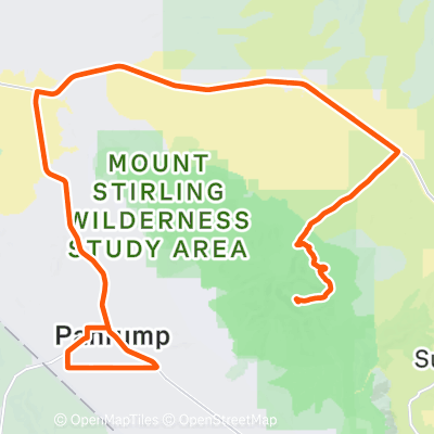 Pahrump to Mount Charleston Summit | 121.8 mi Cycling Route on Strava