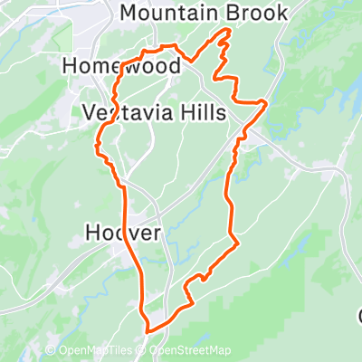 Le Tour de Cahaba 34 mile 2022 | 34.1 mi Cycling Route on Strava