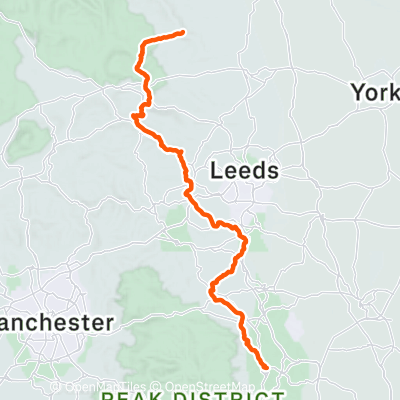 Pateley Bridge to Sheffield | 80.8 mi Cycling Route on Strava