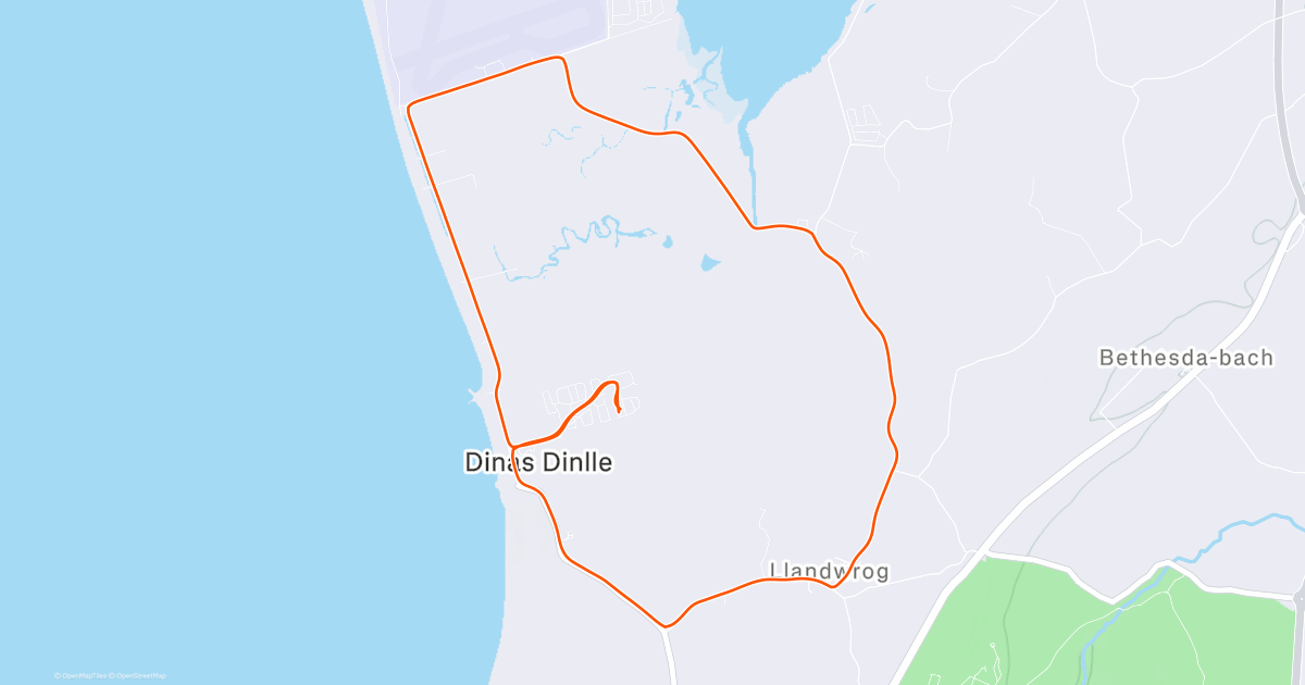 Dinas Dinlle & Llandwrog 🙂 | Strava