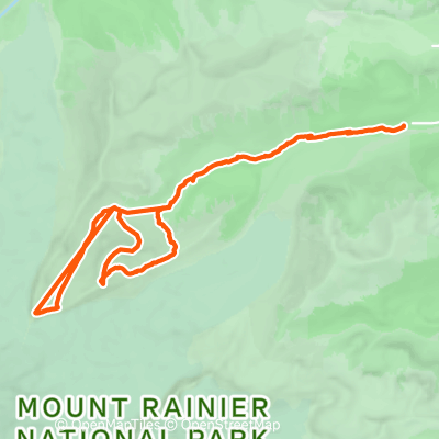 Mount Ruth and the Interglacier | 13.0 mi Backcountry Skiing Route on ...