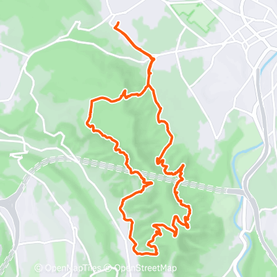 Uetliberg's single trails | 10.9 mi Trail Running Route on Strava