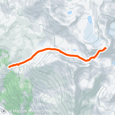 Mont-Fort - South Face - Le Chable | 2.8 mi Backcountry Skiing Route on ...
