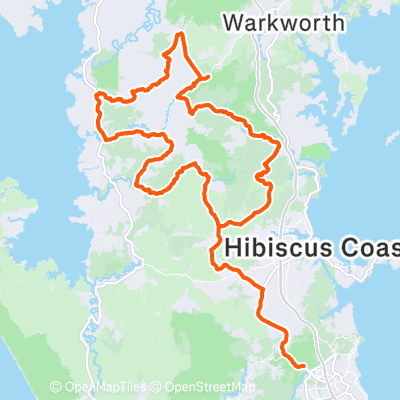 Puhoi Loop 140 km | 144.4 km Cycling Route on Strava