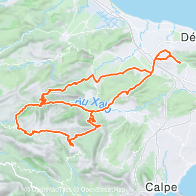 DENIA 103km - 1850D+ | 103.0 km Cycling Route on Strava
