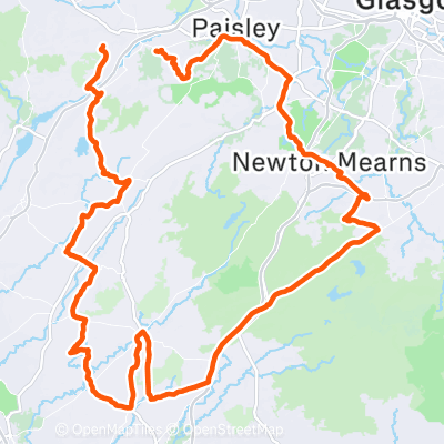 Stewarton loop | 55.7 mi Cycling Route on Strava