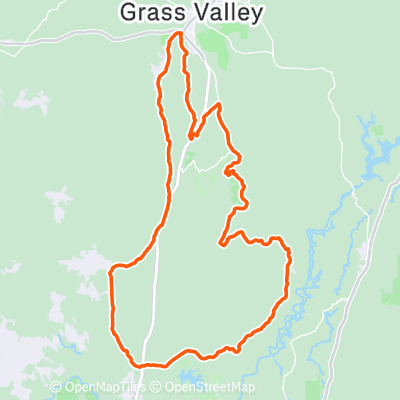 Grass Valley to Lake of the Pines Loop | 37.8 mi Cycling Route on Strava