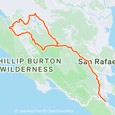 MB to Nicasio Pt Reyes Loop | 59.6 mi Cycling Route on Strava