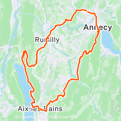 Annecy 1 defi | 114.4 km Cycling Route on Strava