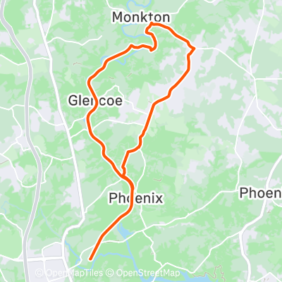Off NCR 16 miler | 15.4 mi Running Route on Strava