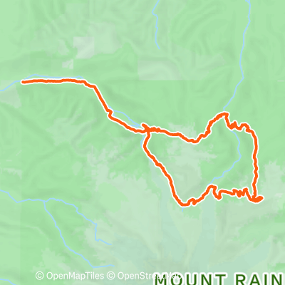 Northern Loop from Carbon River | 40.8 mi Running Route on Strava