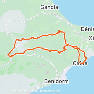 180 calpe | 182.9 km Cycling Route on Strava
