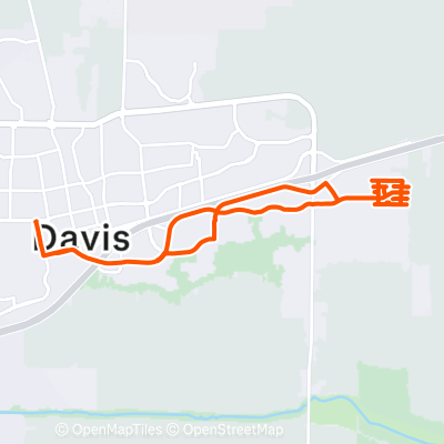 Davis Every Street Potential | 11.9 mi Running Route on Strava