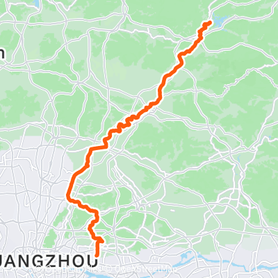Guangzhou 520. Home to Liuxihe reservoir. | 117.1 km Cycling Route on ...