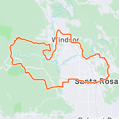 LGF Roubaix SL8 Shakedown Long | 66.2 mi Cycling Route on Strava
