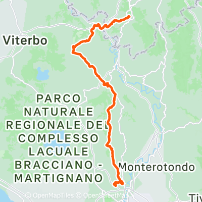 230523 Monti del Sole - Camping Happy Village Roma | 100.1 km Cycling ...