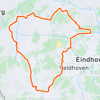 Moergestel Best 83km | 83.5 km Cycling Route on Strava