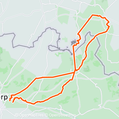 Tilburg | 153.5 km Cycling Route on Strava