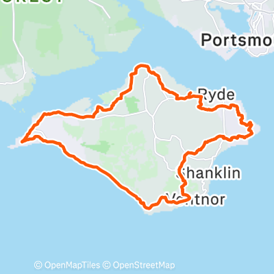 Isle of Wight clockwise 2020 | 64.8 mi Cycling Route on Strava