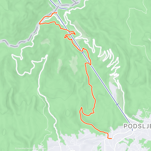 Zensko sedlo MTB | 9.4 km Trail Running Route on Strava