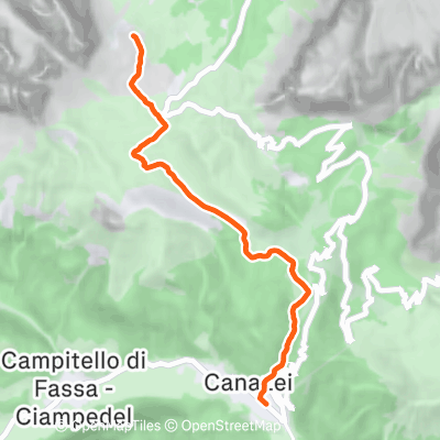Passo Sella to Canazei | 4.4 mi Mountain Biking Trail on Strava