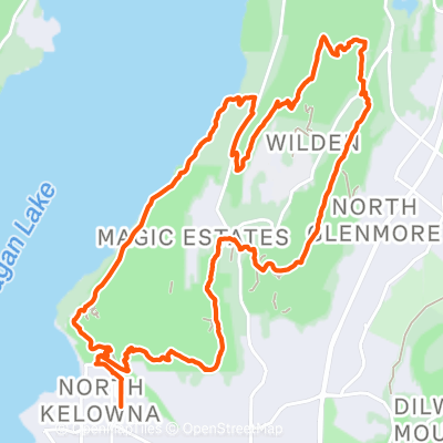 Knox, Wilden, Grainger, Knox | 19.0 km Running Route on Strava