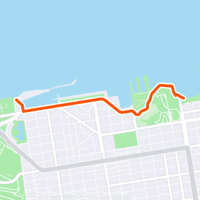 Across the Bay 415K | 3.1 mi Running Route on Strava