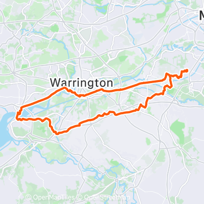 Runcorn Bridge TPT Gravel 43 | 43.3 mi Cycling Route on Strava